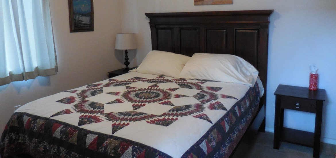 Alaska Creekside Cabins in Palmer, Alaska - Shady Nook Location